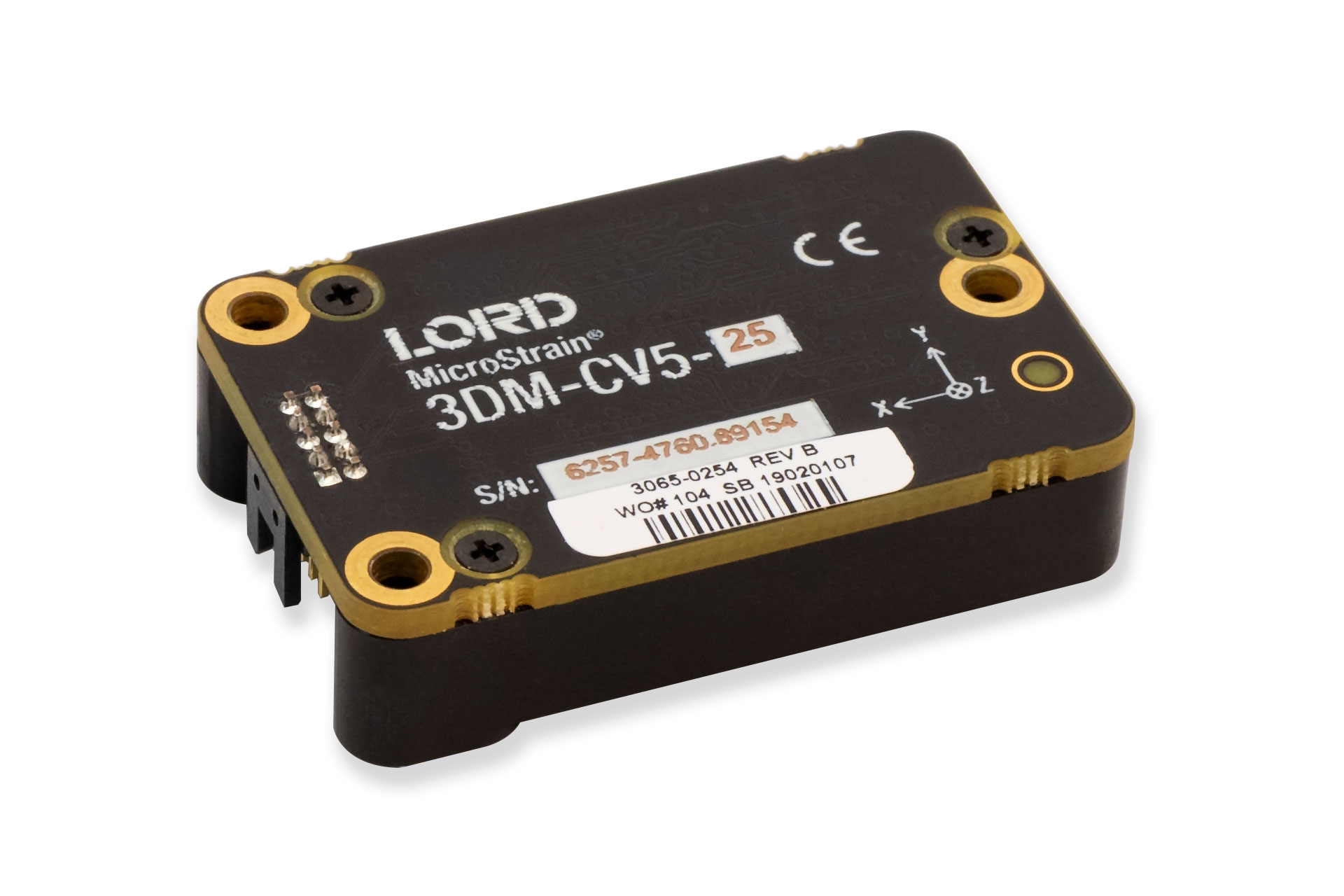 3DMCV5-AHRS 姿态和航向参考系统（AHRS）-惯性传感单元-MicroStrain_MEMS传感器_位移传感器_欧美大地传感与数据采集